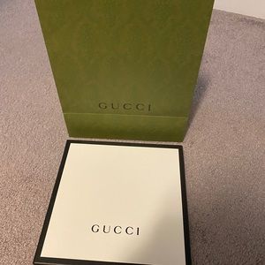 Bags | Authentic Gucci Box Bag And Card | Poshmark